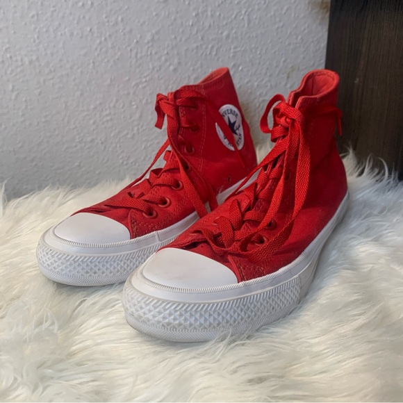 Converse | Shoes | Chuck Taylor All Star Red Converse | Poshmark